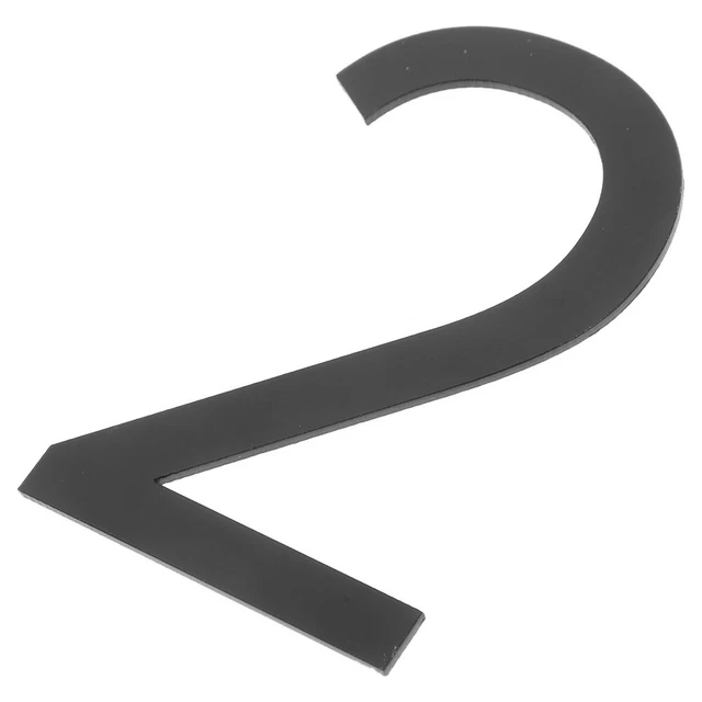 HOUSE NUMBERS LARGE Floating Home Address Numbers Exterior Acrylic ...