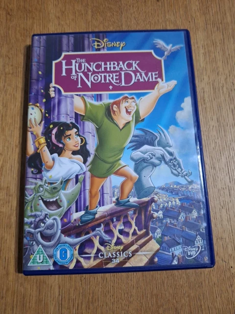 THE HUNCHBACK OF Notre Dame DVD Walt Disney Classics #34 £1.17 ...