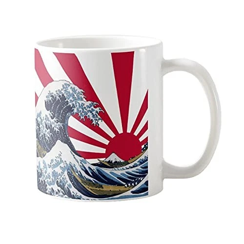 KATSUSHIKA HOKUSAI'S &THE Great Wave Off Kanagawa" and Rising Sun Flag ...