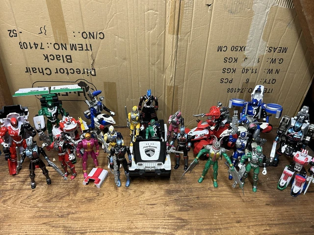 POWER RANGERS SPD Action Figure weapons Vehicle ATV Zord Bundle £57.92 ...