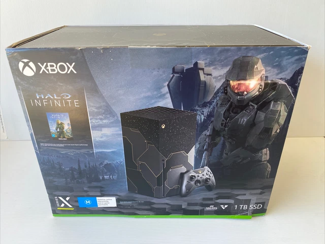 XBOX SERIES X Halo Infinite Limited Edition Console Like New Condition ... XBOX SERIES X Halo Infinite Limited Edition Console Like New Condition ...