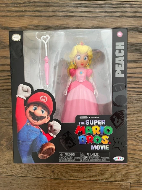 THE SUPER MARIO Bros. Movie 5'' Princess Peach Action Figure - Mint In ...
