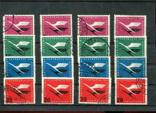FRG NO. 205 - 208 canceled Lufthansa 10 Sets (#85184) $30.44 - PicClick AU