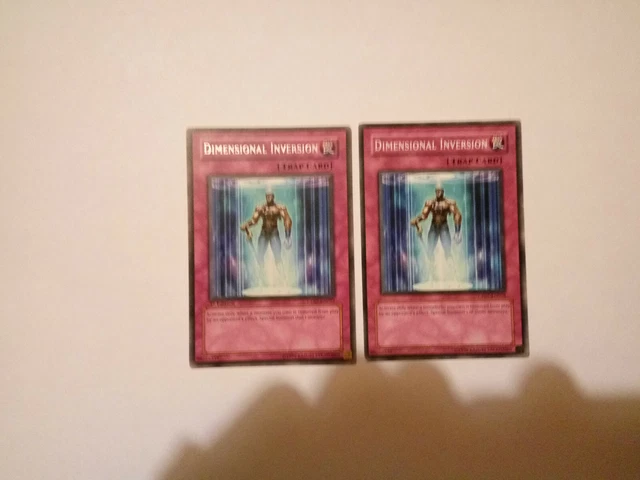 DIMENSIONAL INVERSION X2 (1 Rare) Cards Yu-Gi-Oh £2.25 - PicClick UK