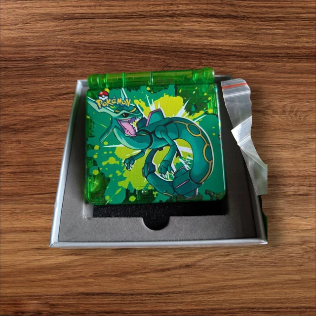 NINTENDO RAYQUAZA POKEMON Complete Shell Kit Game Boy Advance Sp Gba £ ...