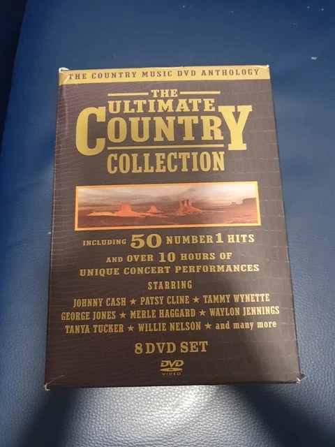 THE ULTIMATE COUNTRY Collection / Anthology - Dvd - ( 8 Disc ) - New ...