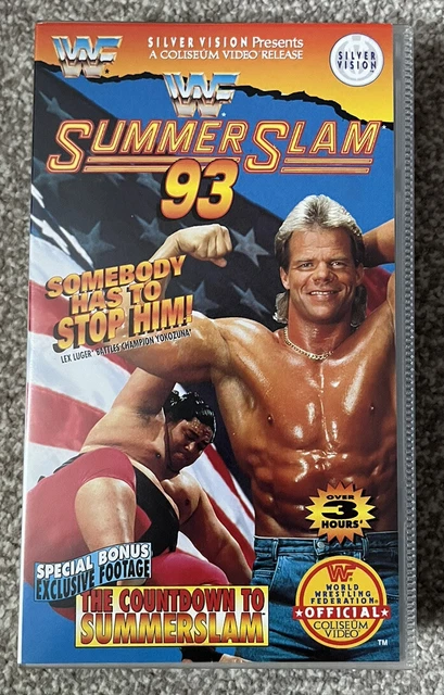 WWF SUMMERSLAM 1993 VHS Video Tape. WWE. Undertaker. Bret Hart. £9.99 ...