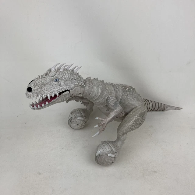 ROBOT DINOSAURE ZOOMER Dino Jurassic World Indominus Rex PAS À DISTANCE ...
