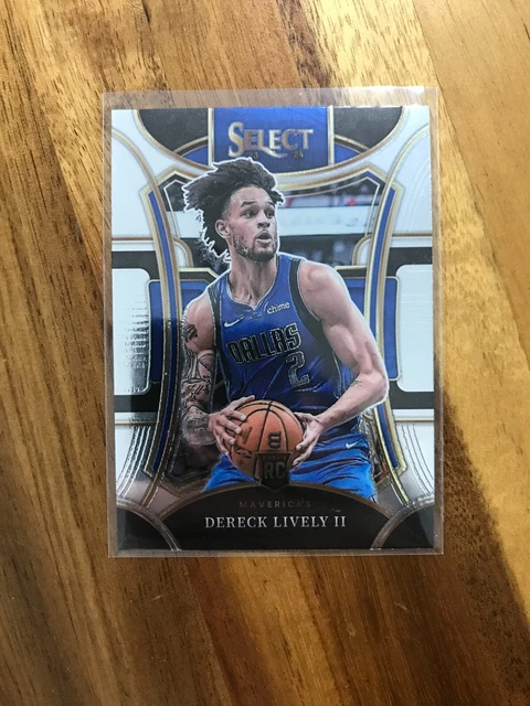 2023-24 PANINI SELECT Dereck Lively II RC Rookie Sozzanino Vero Argento ...