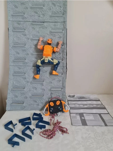 TOTALLY EXTREME ACTION Man Remote Controled Rock Climber Figure ...