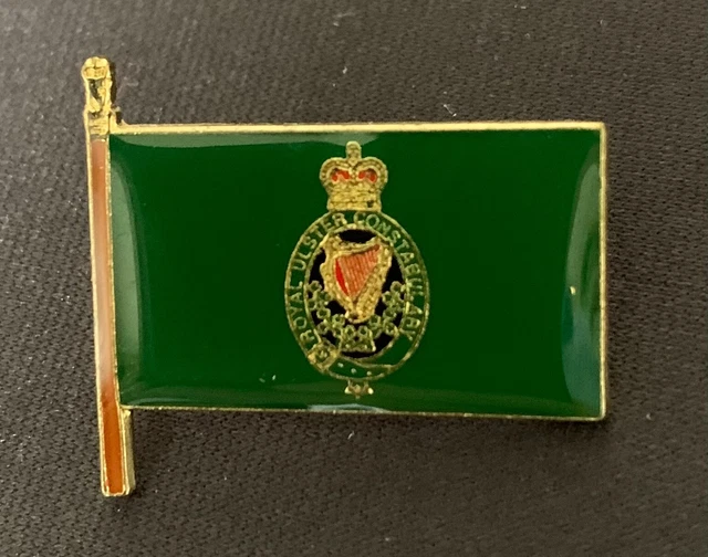 RUC POLICE CREST FLAG ROYAL ULSTER CONSTABULARY POLICE RUC PSNI irish ...