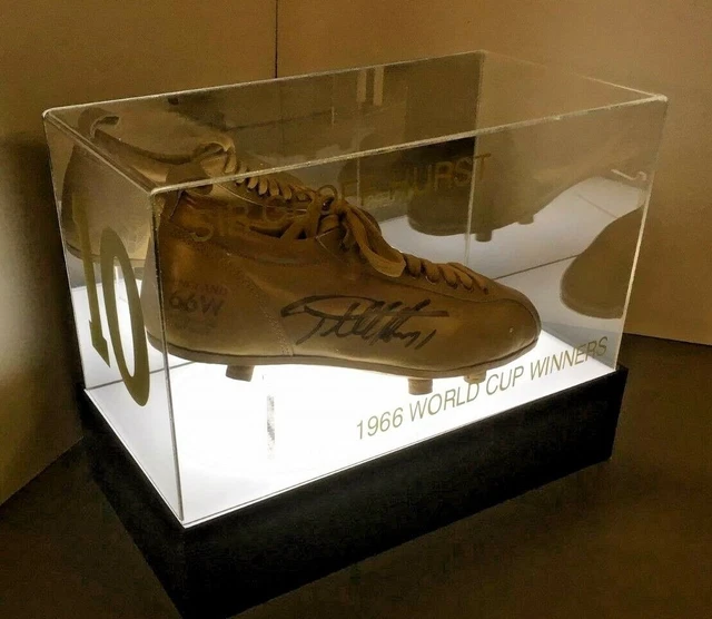 ILLUMINATED FOOTBALL BOOT Acrylic Display CASE | UK Manufacturer £54.00 ...
