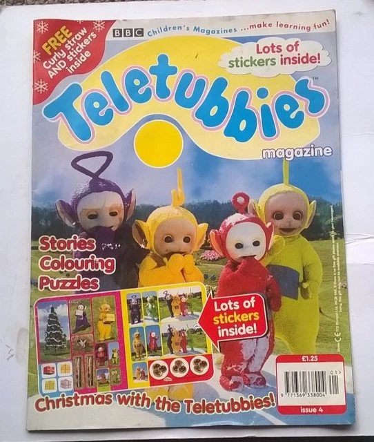 TELETUBBIES MAGAZINE ISSUE 4 1997 £1.25 - PicClick UK