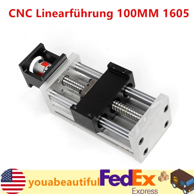 RAIL À VIS à bille guide linéaire scène table manuelle CNC linéaire 100 ...