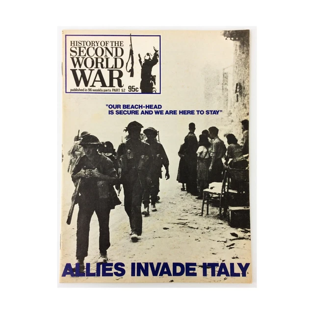 MARSHALL CAVENDI HISTORY of the Second World War #52 "Allies Invade It ...