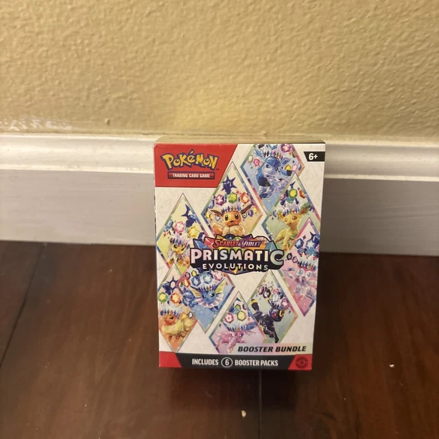 POKÉMON TCG PRISMATIC Evolutions Booster Bundle - New Factory Sealed £49.52 - PicClick UK