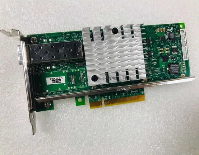 1 STÜCK INTEL X520-DA1 82599ES E10G41BTDAG1P5 Netzwerkkarten Adapter ...