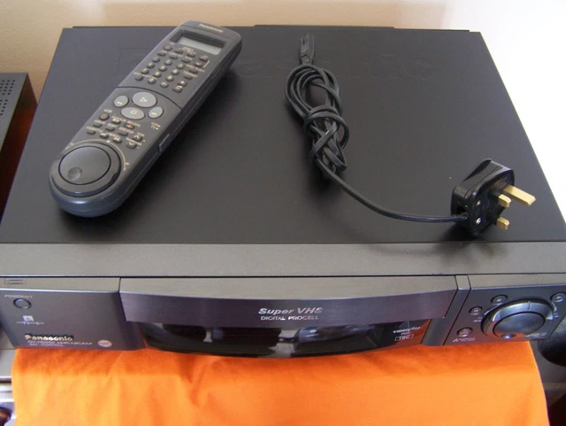 REFURBISHED TBC PANASONIC NV-HS950 S-VHS Super VHS Recorder with ...