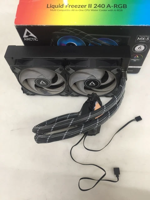 ARCTIC LIQUID FREEZER II 240 A-RGB refrigeratore d'acqua ...