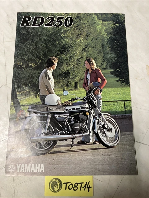 YAMAHA RD250 250 RD Sales Brochure Catalog Motorcycle Prospectus Advertising 250rd £25.21 ...