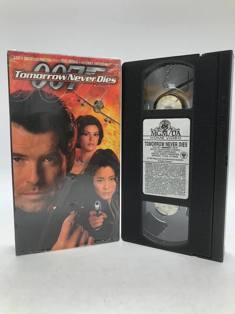 TOMORROW NEVER DIES Used VHS Pierce Brosnan 007 James Bond $2.99 ...