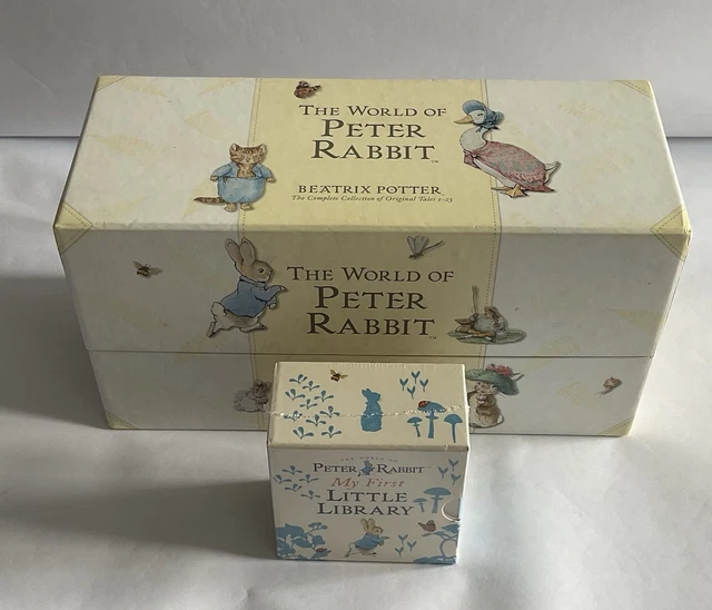 THE WORLD OF Peter Rabbit Complete Collection + My Little Library Book ...
