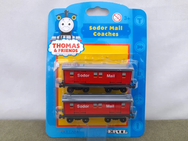 ERTL SODOR MAIL Coaches Thomas the Tank Engine & Friends - Opened £10. ...