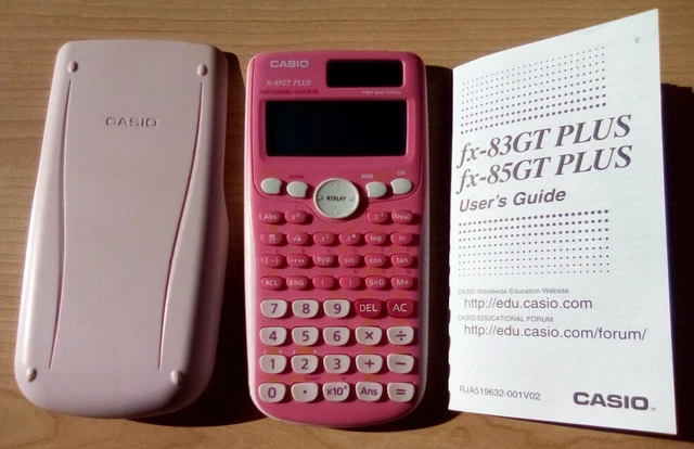 CASIO FX-85GT PLUS Natural-V.P.A.M Two Way Power Scientific Calculator ...