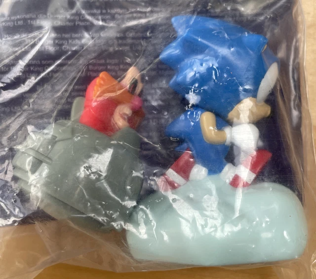 BURGER KING KIDS Meal 1998 Sonic The Hedgehog & Dr Robotnik Figure Toy ...