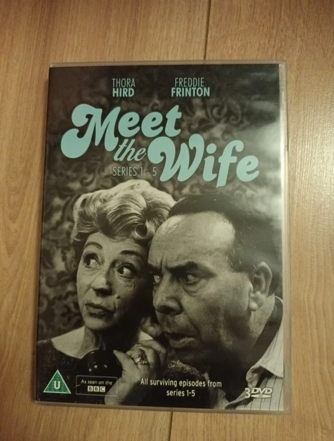 MEET THE WIFE COMPLETE Series 1-5 RARE UK R2 DVD Thora Hird Freddie ...