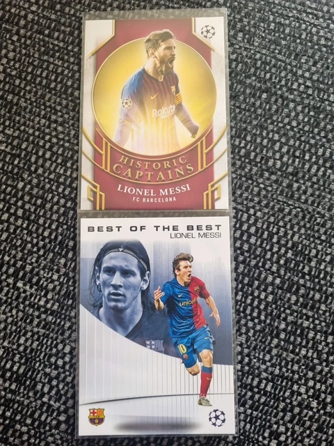 2024-25 TOPPS CHROME UCC Flagship Lionel Messi Historic Captains & Best ...