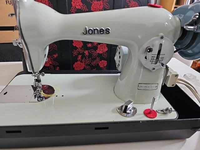 VINTAGE JONES SEWING Machine Foreign Model Working £99.99 - PicClick UK