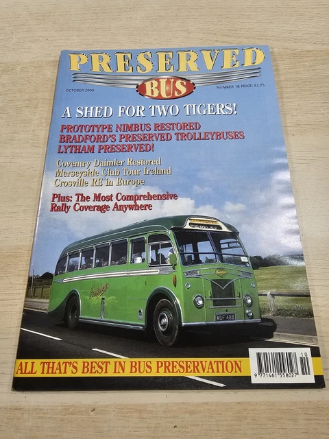 PRESERVED BUS MAGAZINE Number 18 October 2000 Prototype Nimbus Coventry ...