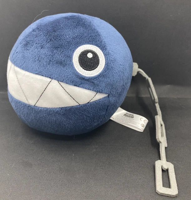 NINTENDO SUPER MARIO CHAIN CHOMP 5” Plush 2017 Little Buddy Sanei £14. ...