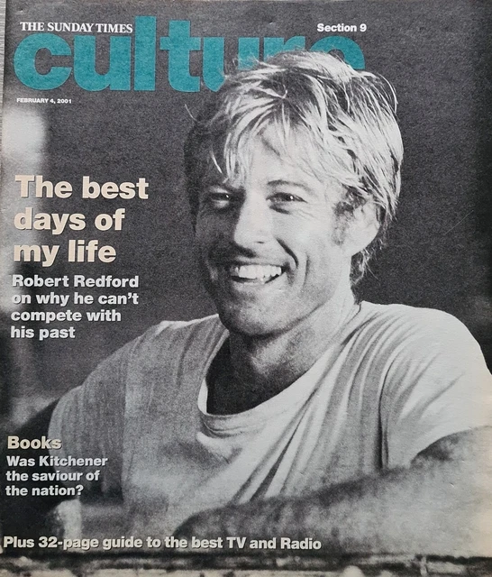 SUNDAY TIMES CULTURE Magazine February 4th 2001 - Robert Redford £6.50 ...