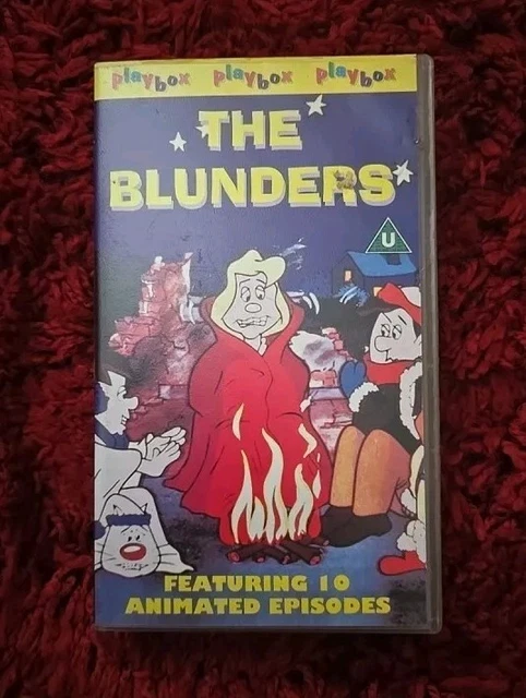 PLAYBOX THE BLUNDERS 1980s EXCITING EPISODES PAL VHS VIDEO KIDS ...