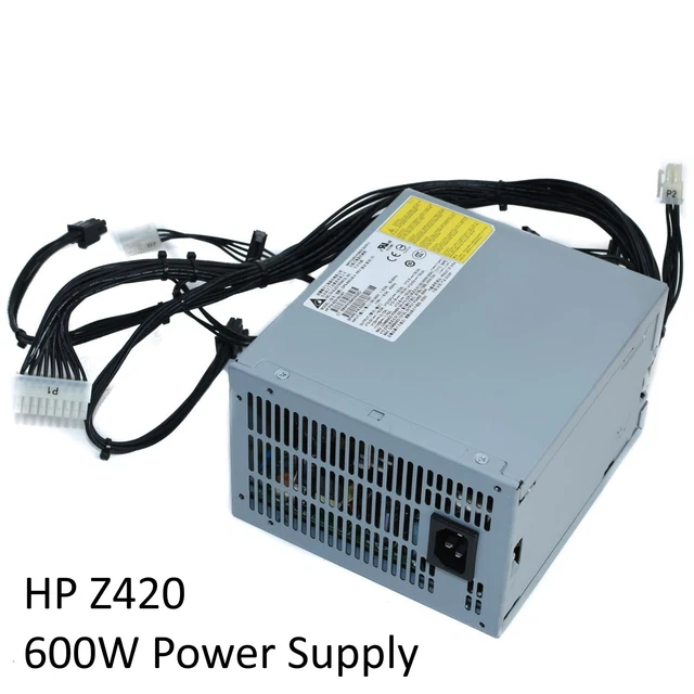 ORIGINAL NETZTEIL HP Z420 Workstation 600W 623193-001 Power Supply ...