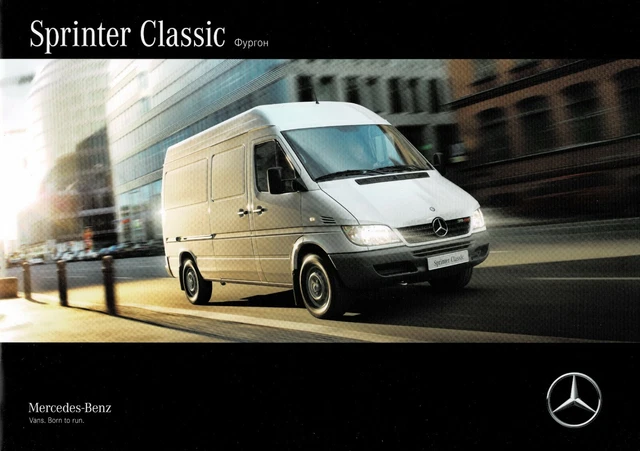MERCEDES-BENZ SPRINTER CLASSIC Panel Van (Made in Russia)_2016 Brochure ...