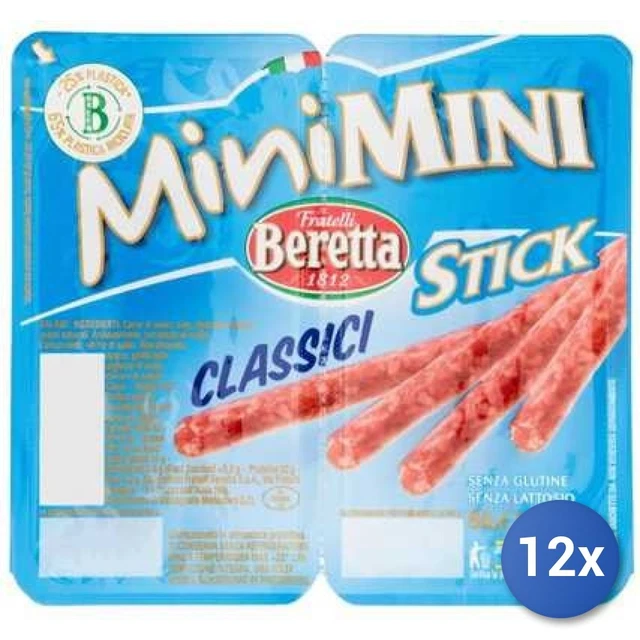 12X MULTIPACK BERETTA Salamini Stick Clásico Gr60 -No Frigo EUR 44,06 ...