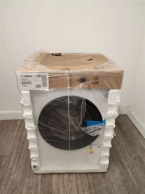 BOSCH WGG04409GB WASHING Machine 1400rpm 9KG - Package Damaged ...
