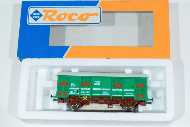 ROCO 46449 WAGON couvert Ghs Fret SNCF (HO 1/87) EUR 25,00 - PicClick FR