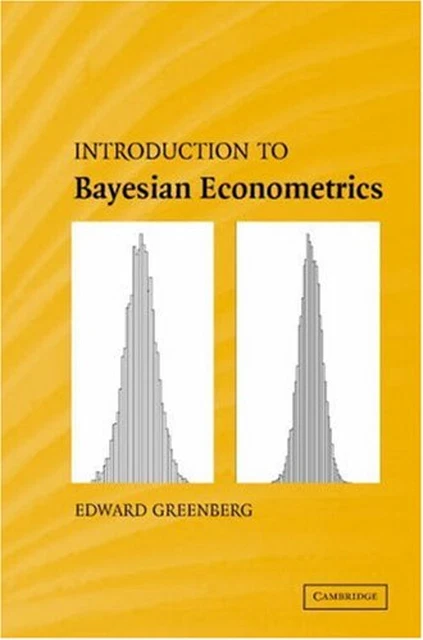 INTRODUCTION TO BAYESIAN Econometrics Couverture Rigide Edward ... INTRODUCTION TO BAYESIAN Econometrics Couverture Rigide Edward ...