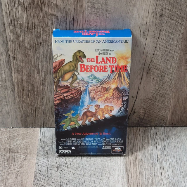 THE LAND BEFORE Time (VHS) 1988, Tape Vintage Retro Lucus / Spielberg £ ...