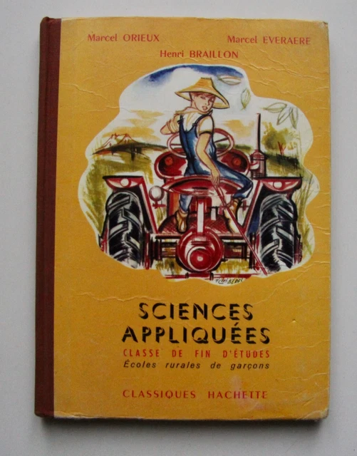 SCIENCES APPLIQUÉES FIN d'études ORIEUX EVERAERE BRAILLON classiques ...