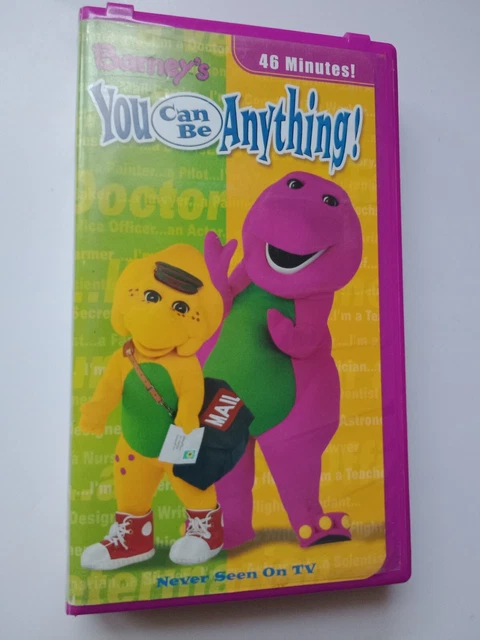 BARNEY'S YOU CAN Be Anything VHS Video Tape 2001 £9.54 - PicClick UK
