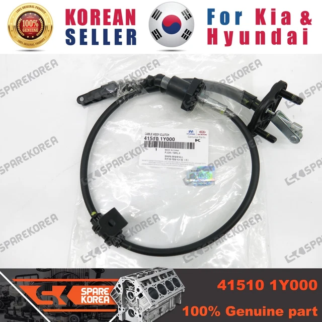 GENUINE/OEM 415101Y000 CABLE ASSY-CLUTCH for Kia New Morning (Picanto ...