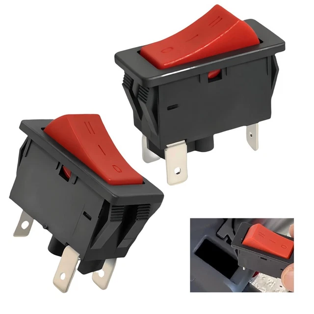 3-WAY POWER SWITCH Compatible With NV22 Series Electrical Ratings 8A ...