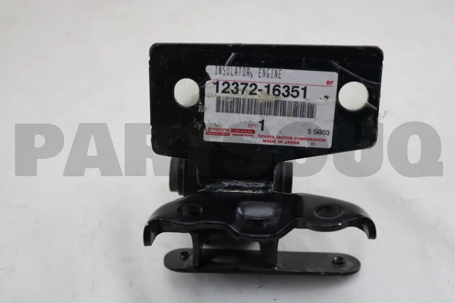 1237231010 GENUINE TOYOTA INSULATOR, ENGINE MOUNTING, LH(FOR TRANSVERSE ...