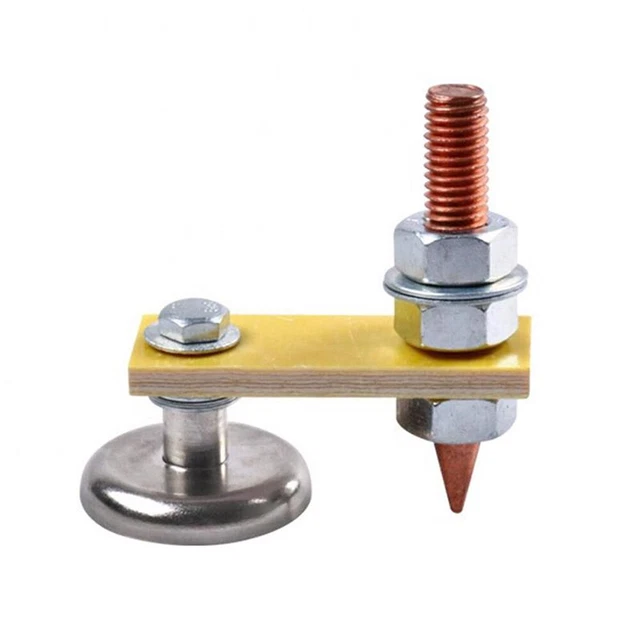 MAGNETIC GROUNDING CLAMP Welding Support Machine Ground Connector (A) £ ...