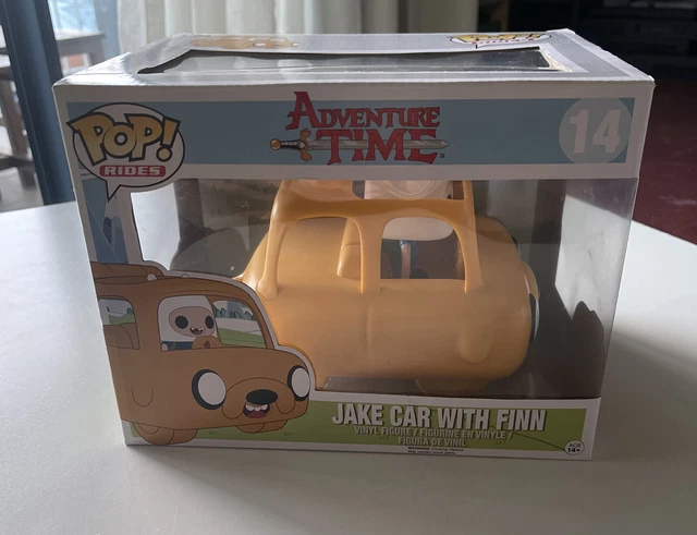 RARE! ADVENTURE TIME Jake Car With Finn #14 Pop Vinyl Funko Unopened ...